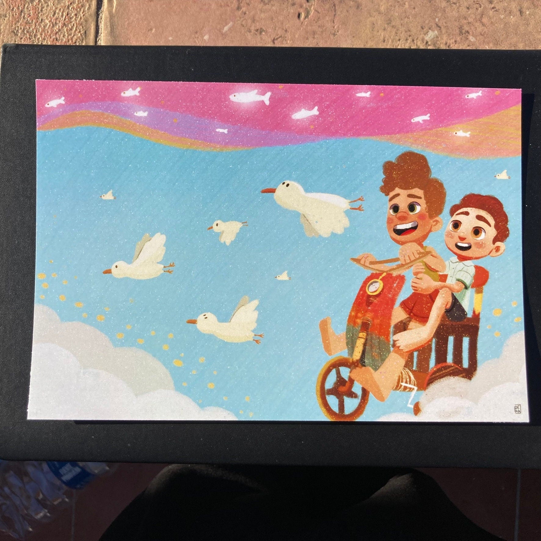 Luca Print | Luca Fan Art | Luca Illustration | Pixar Fan Art | Disney ...